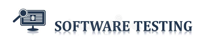 Concept of Software Testing Stock Illustration - Illustration of ...