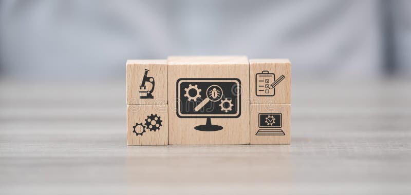 Concept of Software Testing Stock Photo - Image of digital, program ...