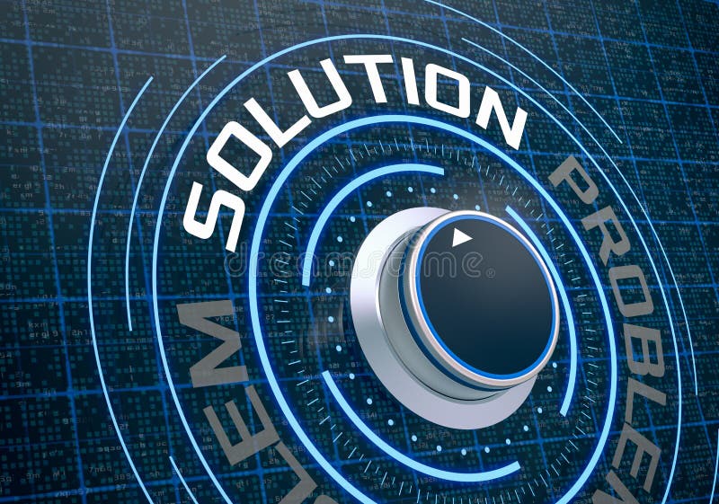 Concept of solution stock illustration. Illustration of strategy ...