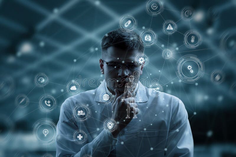 The Concept of Solving Complex Medical Problems Stock Image - Image of ...