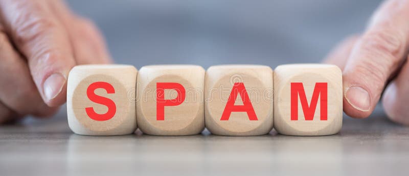 Concept of spam stock photo. Image of safety, virus - 156560786