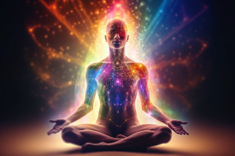 Concept for Spiritual Meditation of Consciousness Created with ...