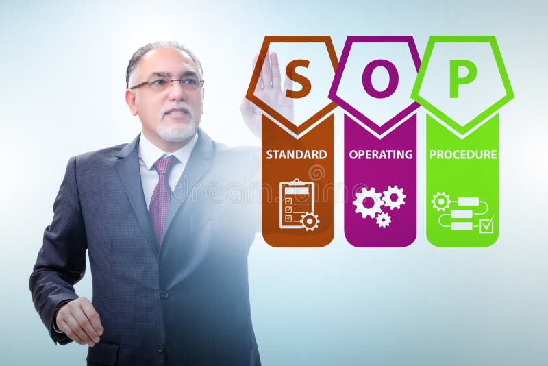 Concept of Standard Operating Procedure Stock Photo - Image of standard ...