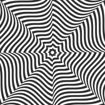 Optical Illusion Octa Wall Paper Pattern Stock Vector - Illustration of ...