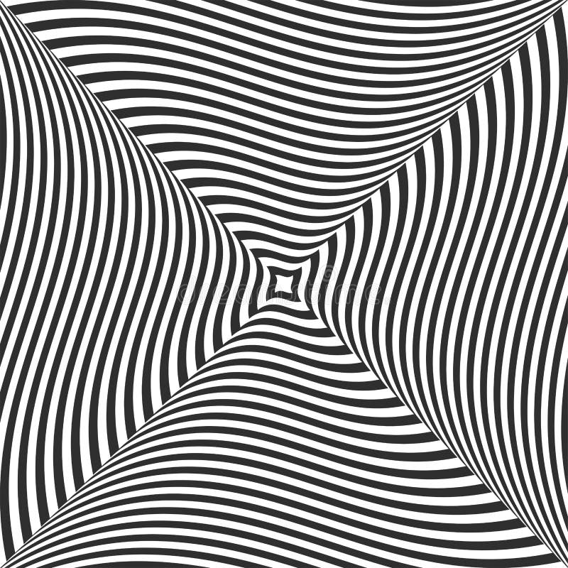 Optical Illusion Rectangular Clipart Background Stock Vector ...