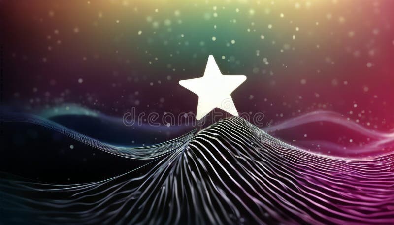 Concept Star Vector Eps Included Design Mesh Wavy Gradient Background ...