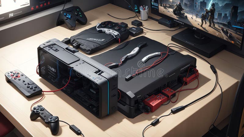 Stay Organized and Game on with the Gaming Console Cable Organizer.AI ...