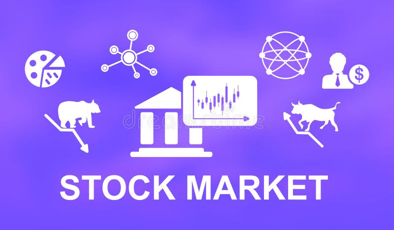 Concept of stock market stock illustration. Illustration of profit ...