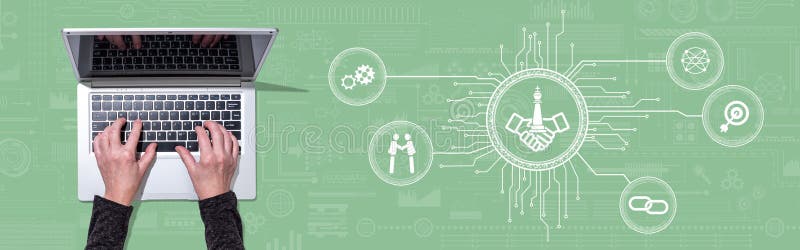 Concept of Strategic Alliance Stock Photo - Image of team, organization ...