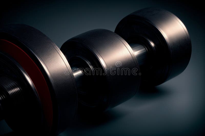 Strength and Precision a Stunning Capture of Weightlifting Dumbbells.AI ...
