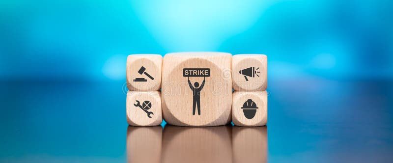 Concept of strike stock image. Image of closure, protesters - 217061097