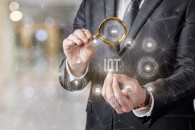 Concept of the Study of the Computer Network of Physical Objects Stock ...