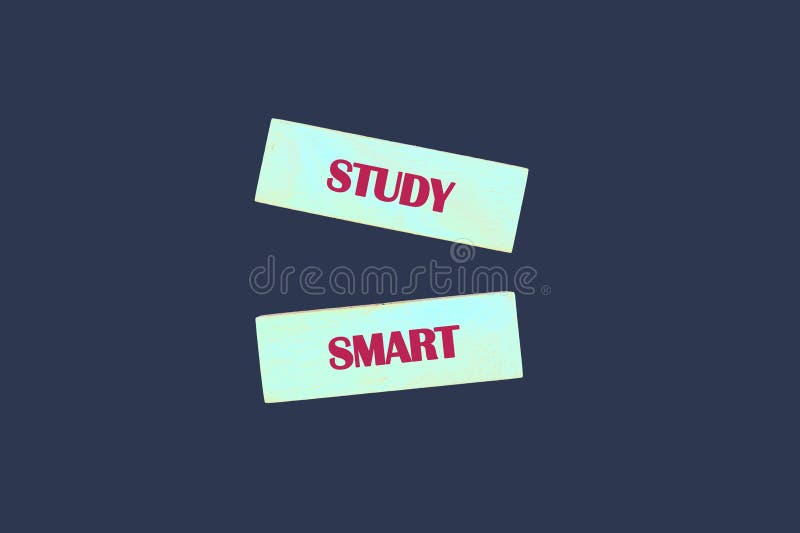 The Concept of Studying Intelligently is Highlighted with Bold Text ...