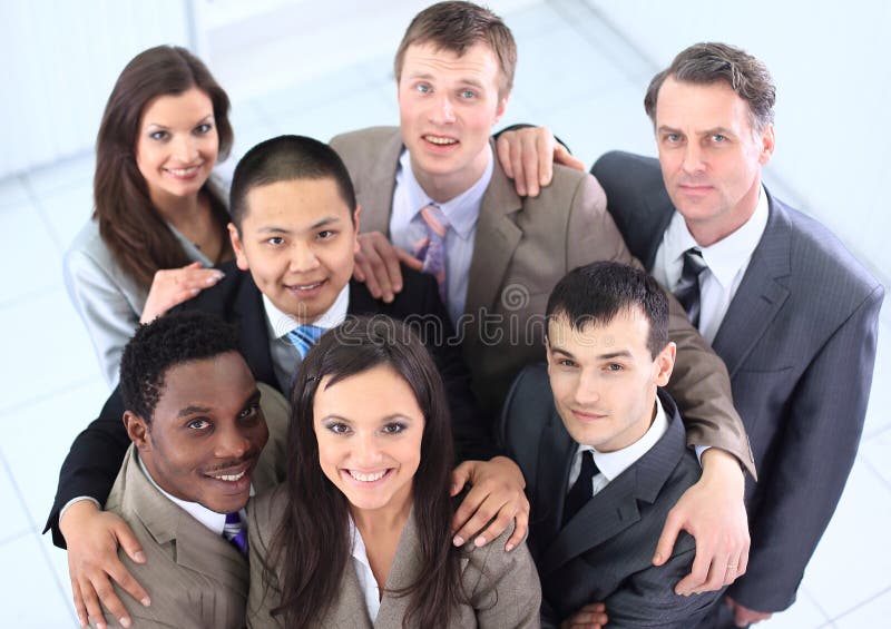 View from the Top is Unanimous Business Team Stock Image - Image of ...