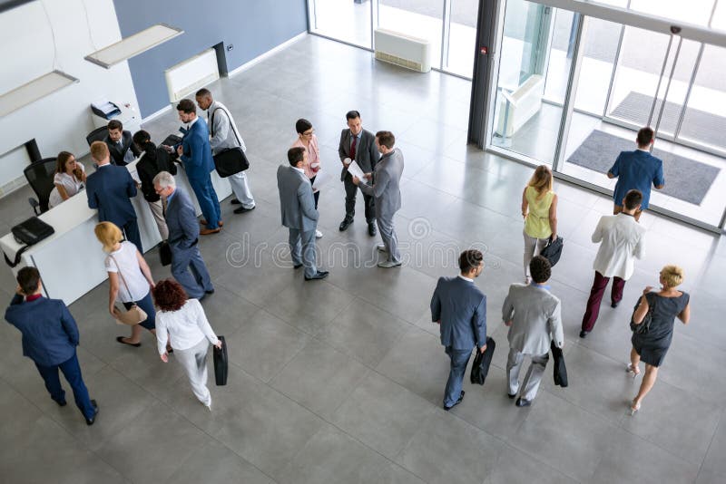 Concept of Successful Group of People in Suit in the Company Stock ...