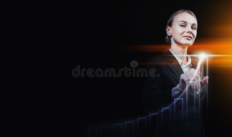 The Concept of a Successful Woman in Business. Business Development To ...