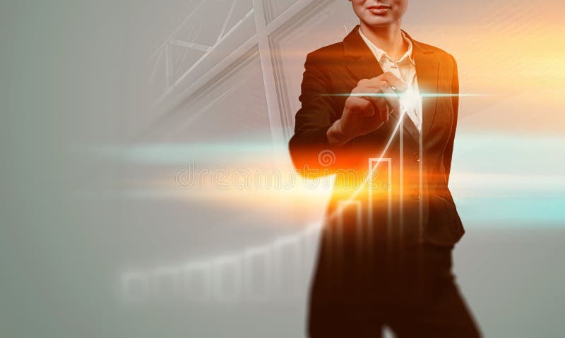 The Concept of a Successful Woman in Business. Business Development To ...