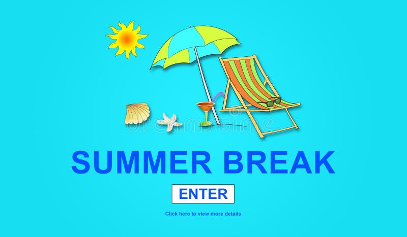 Summer Break Stock Illustrations – 6,358 Summer Break Stock ...