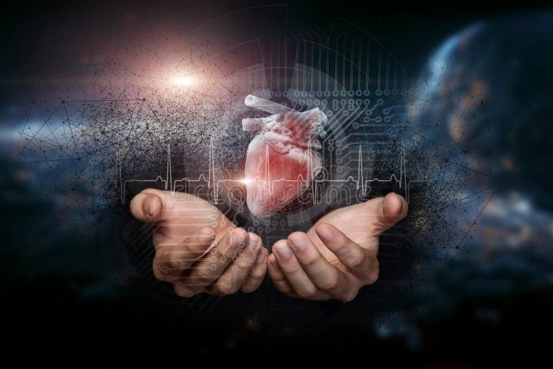 Concept of Support for Modern Technologies of Heart Treatment Stock ...