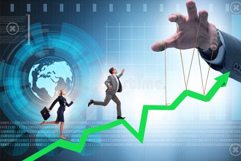 Concept of Supporting Economic Growth in Economy Stock Image - Image of ...