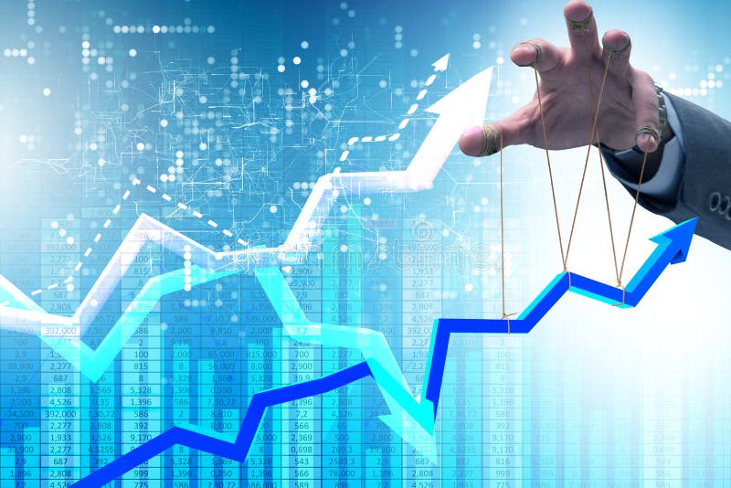 Concept of Supporting Economic Growth in Economy Stock Photo - Image of ...