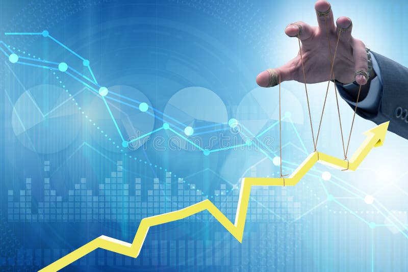 Concept of Supporting Economic Growth in Economy Stock Image - Image of ...