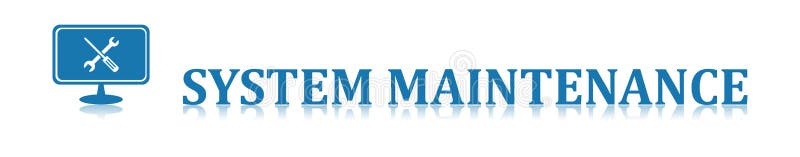 Concept of System Maintenance Stock Illustration - Illustration of ...