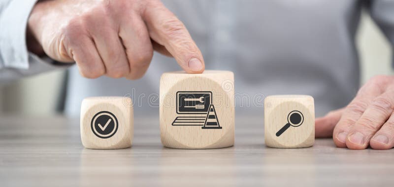 Concept of System Maintenance Stock Photo - Image of improvement ...