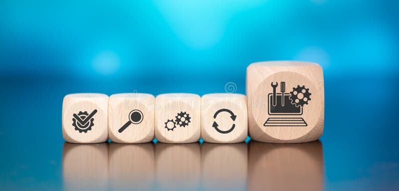 Concept of System Maintenance Stock Image - Image of status, service ...