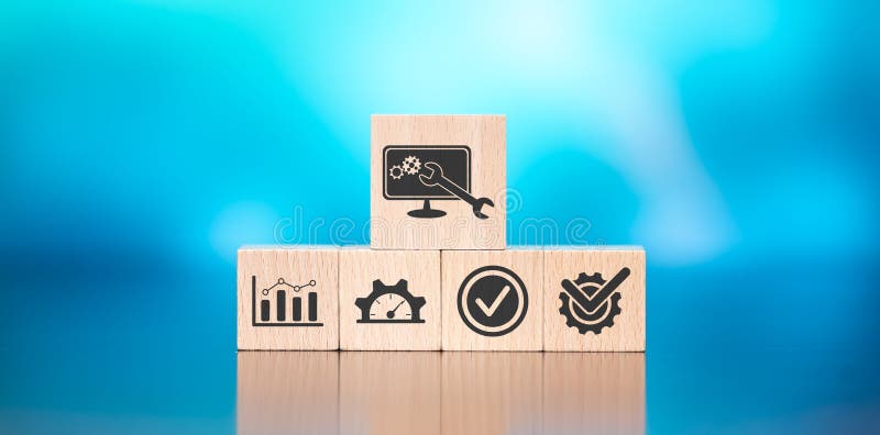 Concept of System Maintenance Stock Image - Image of system, upgrade ...