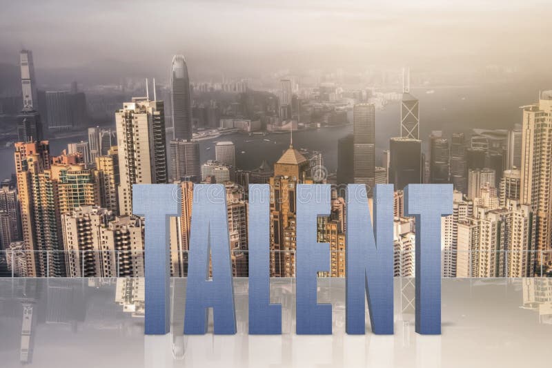 Concept of talent stock image. Image of competence, word - 46465781