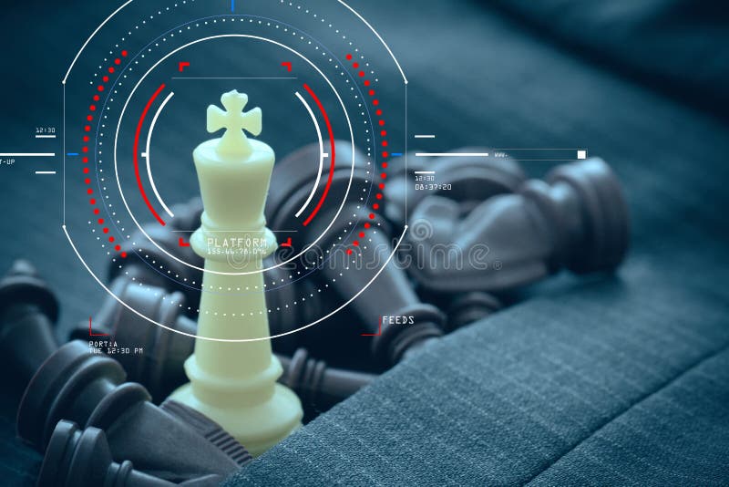 Concept of Target Focus Digital Diagram,graph Interfaces,virtual UI ...