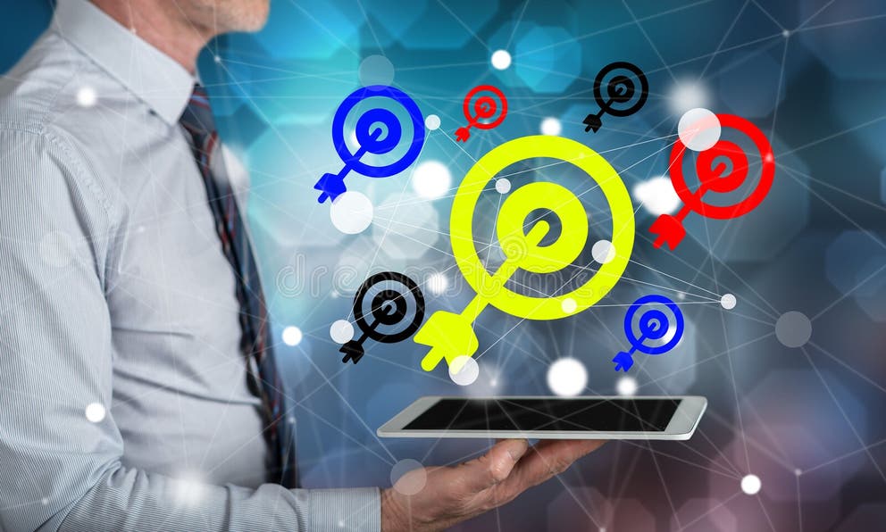 Concept of target market stock photo. Image of targeting - 293131400