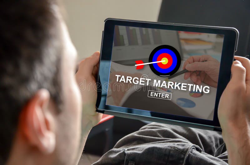 Concept of Target Marketing Stock Photo - Image of success, target ...
