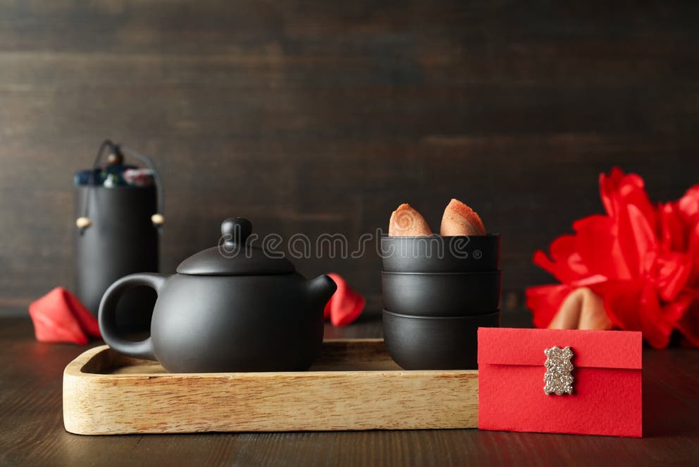 Concept of Tea, Asian Tea, Space for Text Stock Image - Image of health ...