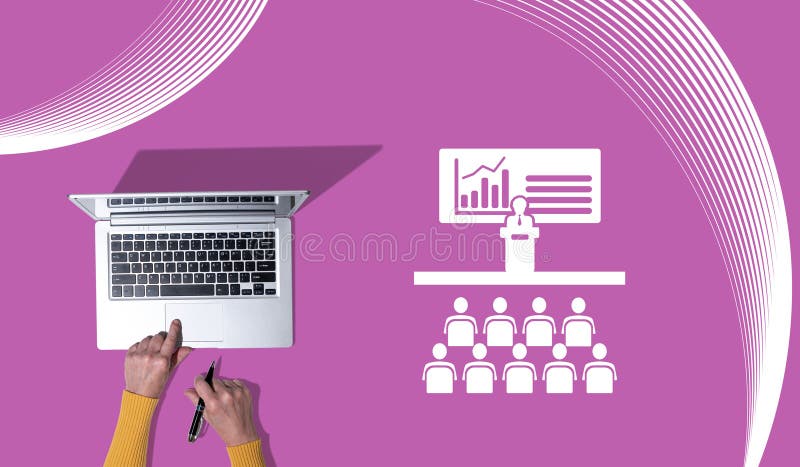Concept of teaching stock image. Image of conference - 273209605
