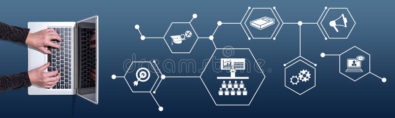 Concept of teaching stock photo. Image of business, technology - 296794936