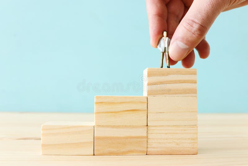 Concept of Team Leader, Standing Out from the Crowd Stock Photo - Image ...