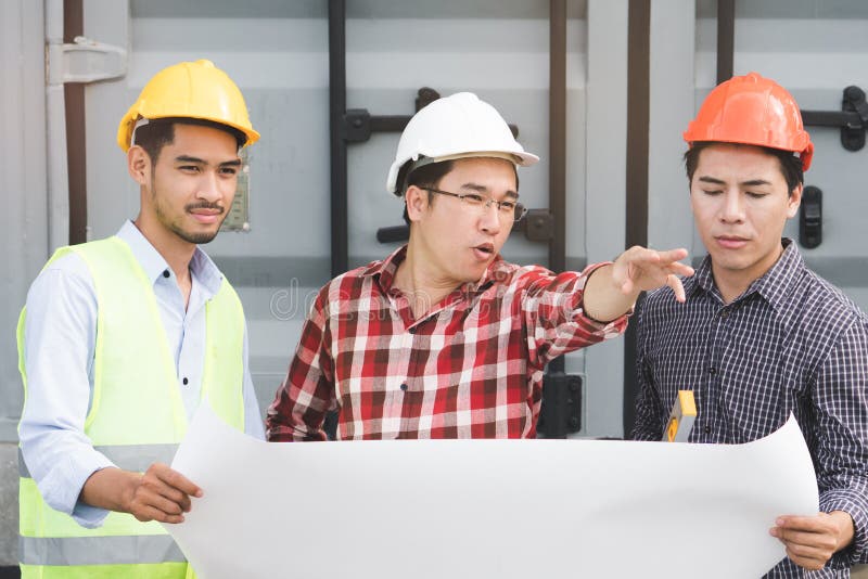Construction staff stock image. Image of help, industrial - 3126829