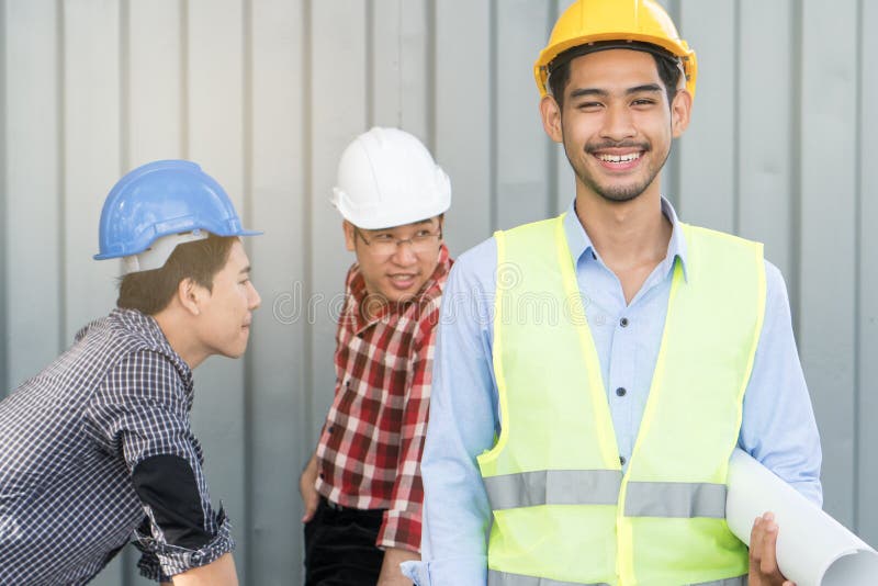 Construction staff stock image. Image of help, industrial - 3126829