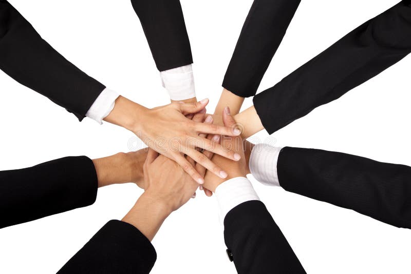 The Concept of Teamwork and Cooperation Stock Image - Image of ...