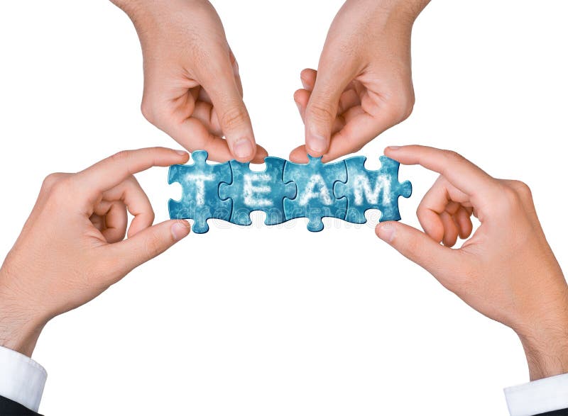 Concept of teamwork stock image. Image of letters, cooperation - 33816051