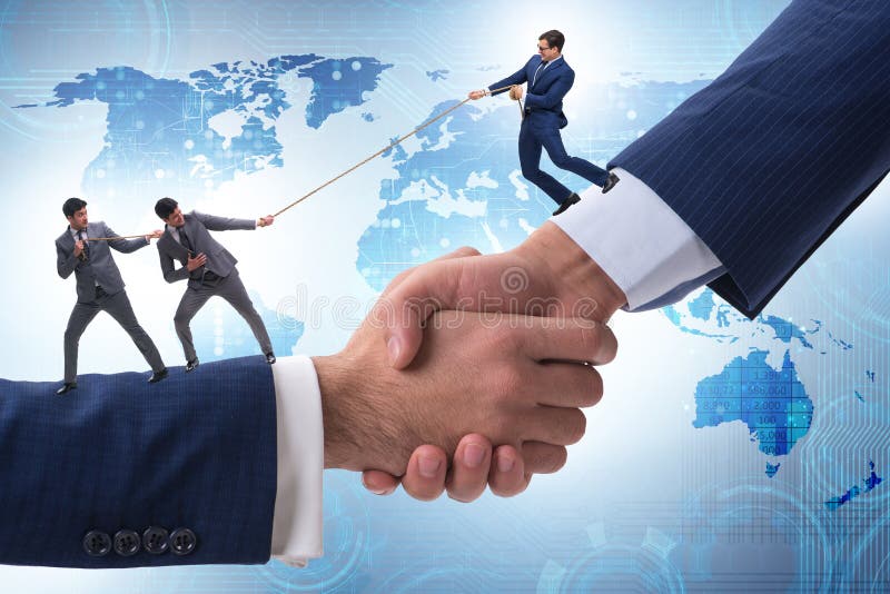 Concept of Teamwork and Mutual Support Stock Photo - Image of ... Concept of Teamwork and Mutual Support Stock Photo - Image of ...