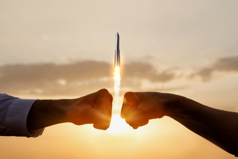 Concept of Teamwork when Starting a New Project Stock Photo - Image of ...