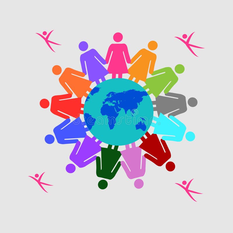 Concept of Teamwork, Unity, Strength Leadership and Courage Stock ...