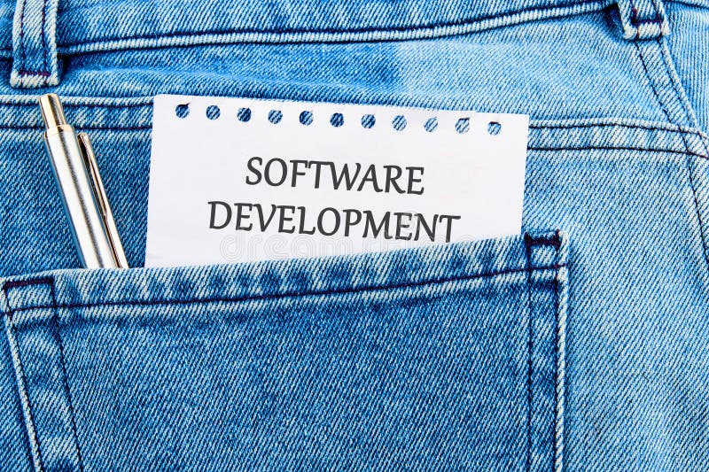 The Concept of Technology and Development. Phrase, Words, Text SOFTWARE ...