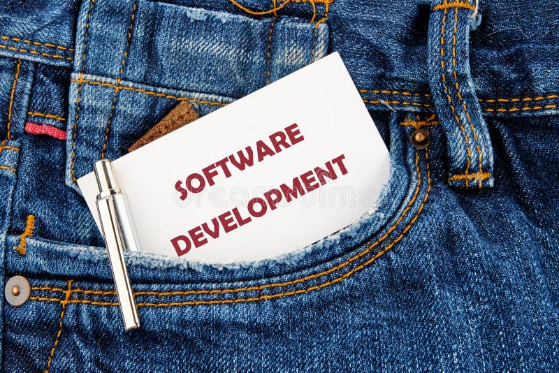 The Concept of Technology and Development. Phrase, Words, Text SOFTWARE ...