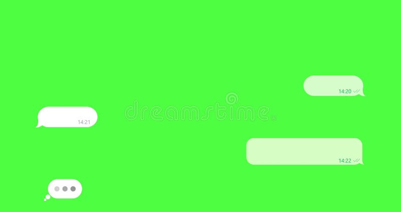 Concept Text Message, Modern Sms Dialog Icons. Bubble Speech Set Stock ...