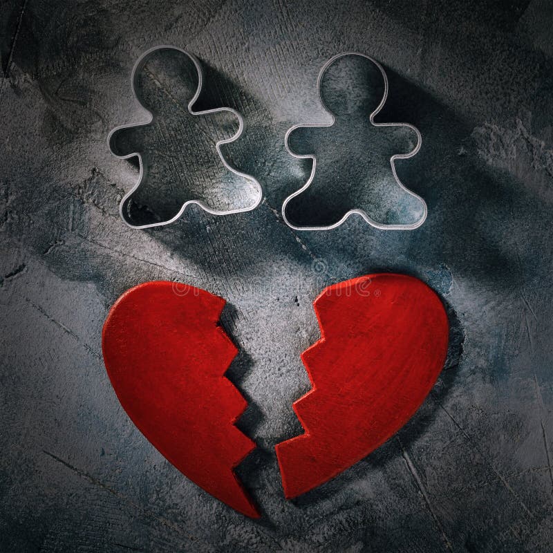 Broken love and photograph stock image. Image of photograph - 13083087