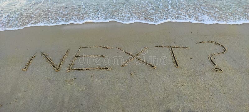 The Concept of Thinking about the Next Plan. Big Question Mark about ...